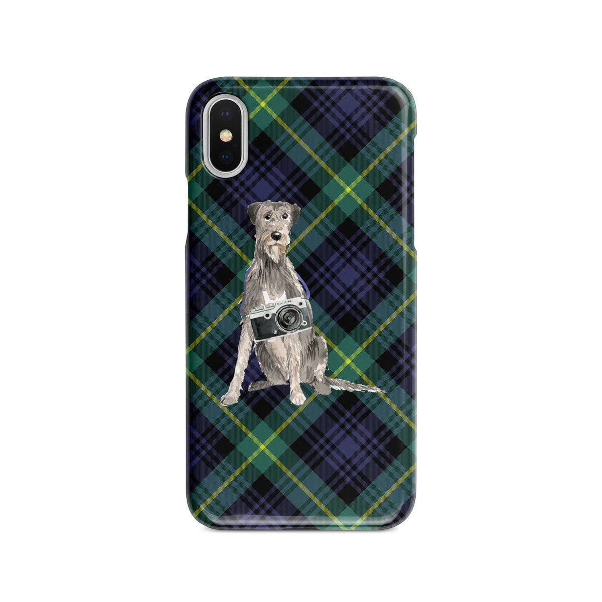 Irish Wolf Hound Tartan phone case. 11 Tartan styles. Iphone 6 S Plus ...